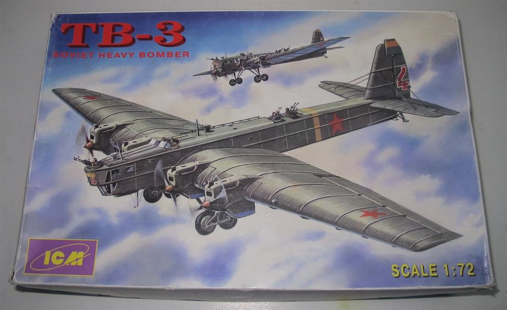 Tupolev TB-3 von ICM in 1/72 (Neu (gemäss Beschreibung)) in Bennwil für CHF 13 – mit Lieferung ...