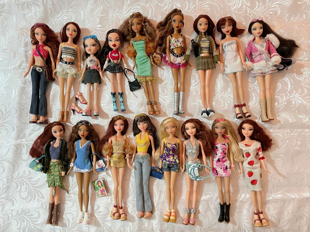 17 dolls My Scene Barbie Bratz super dolls set (Gebraucht) in St ...