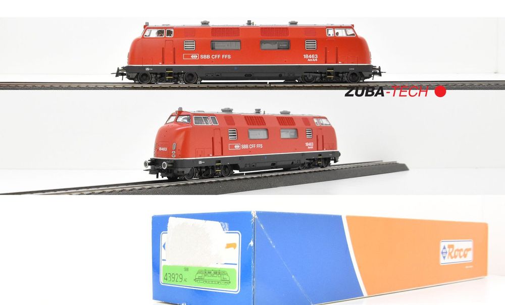 Roco 43929 Diesellok Am 4/4 SBB H0 WS Analog mit OVP | Kaufen auf Ricardo