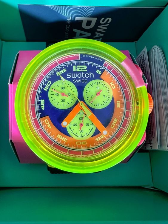 Swatch Big Bold Neon to the Max PAY (D'occasion) à Biel/Bienne pour CHF ...