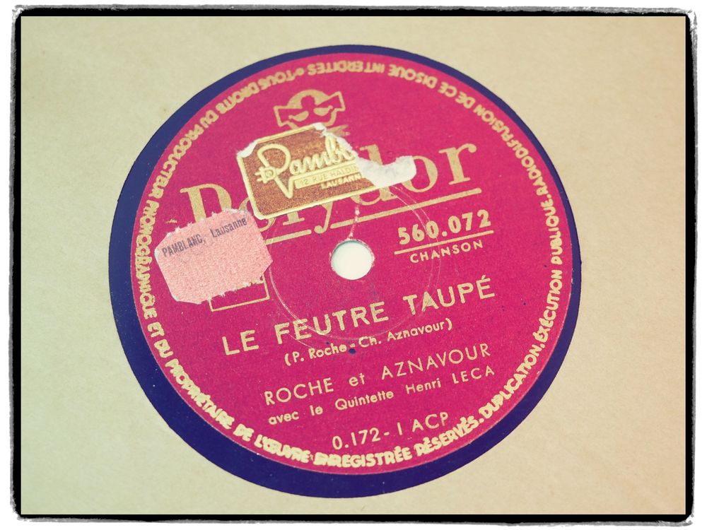 DISQUES 78 TOURS (D'occasion) à Lausanne pour CHF 75 – avec livraison ...