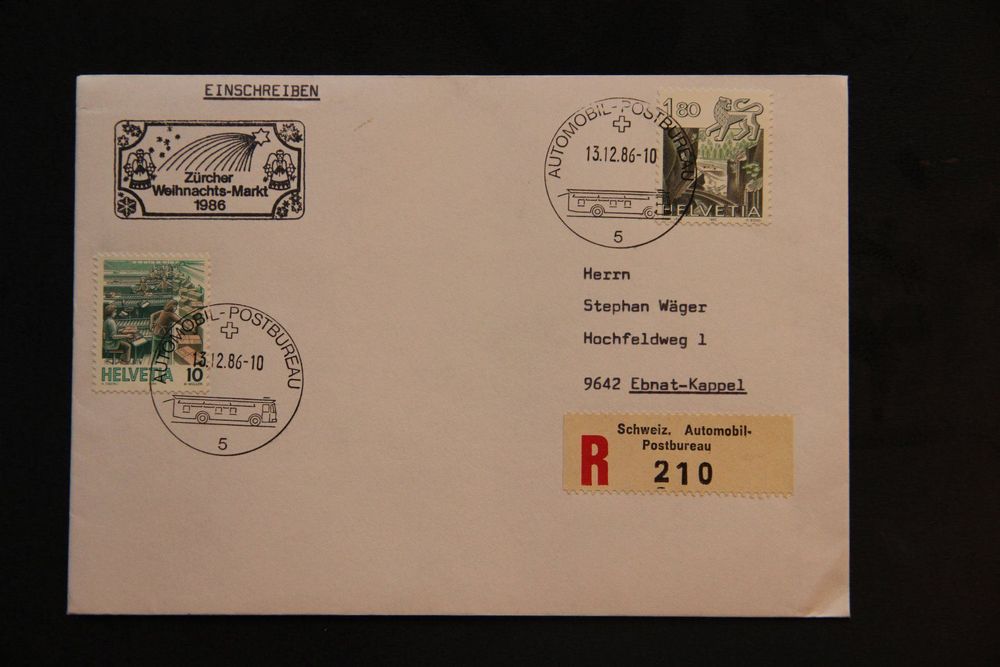 Schweiz 1986 - Zürcher Weihnachtsmarkt III | Kaufen auf Ricardo
