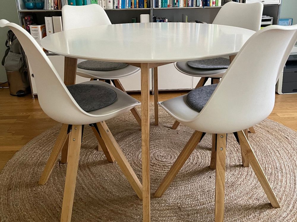 Runder Tisch Mit 4 Sthlen