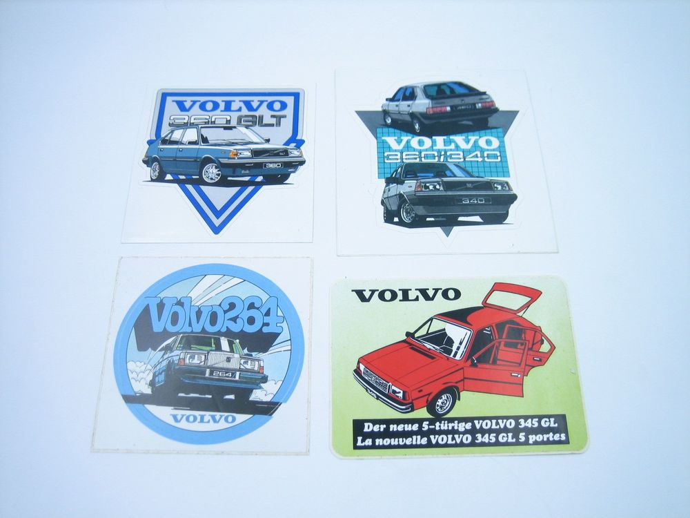 Vintage Lot alte VOLVO Aufkleber/Sticker | Kaufen auf Ricardo
