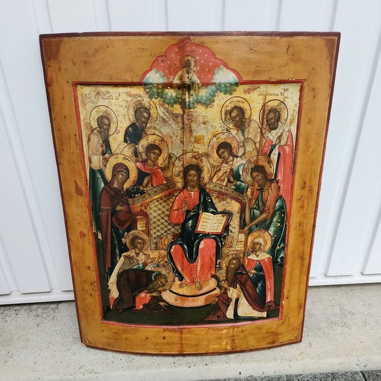 Antike Grosse Russische Ikone (Gebraucht) in Wauwil für CHF 1160 – mit Lieferung auf Ricardo kaufen