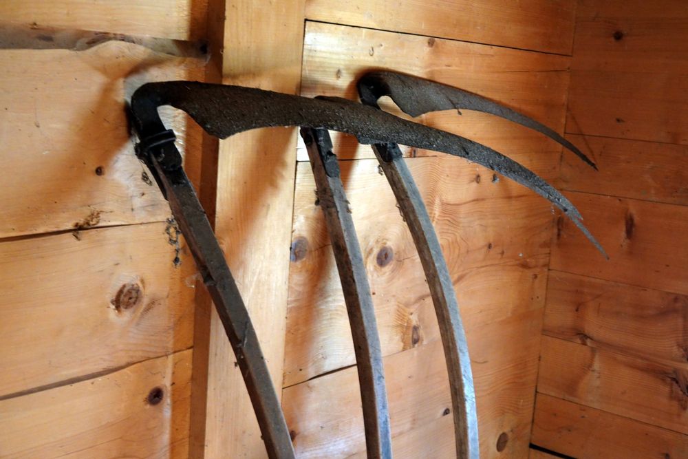 Antike Sensen 5 Stück Landwirt Garten | Kaufen auf Ricardo