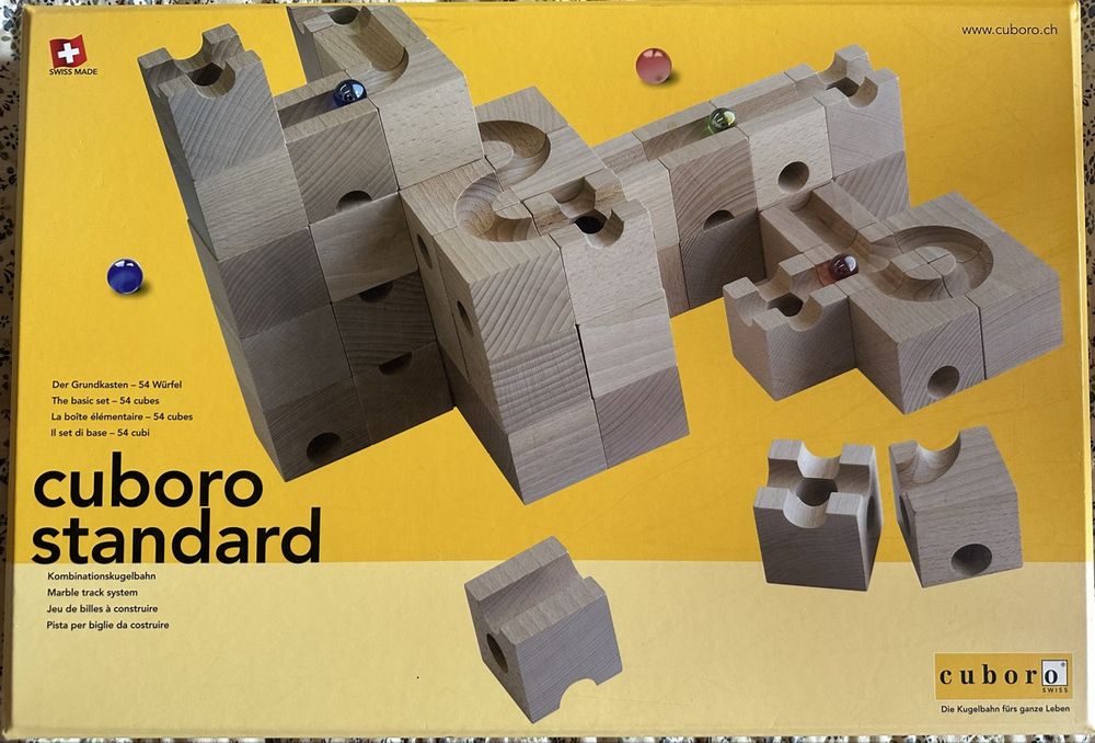 Kugelbahn Cuboro Standard - Grundkasten 54 Würfel (Neu (gemäss Beschreibung)) in Zizers für CHF ...