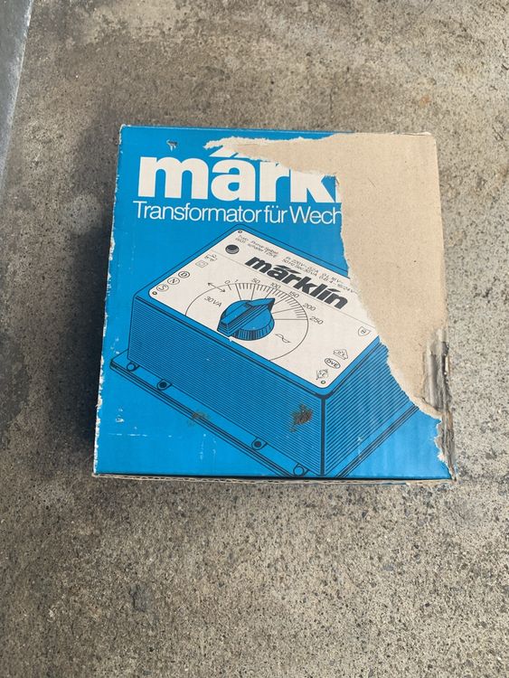 Märklin Trafo 6631, 30VA, für Modelleisenbahn (Gebraucht) in Lyss für ...