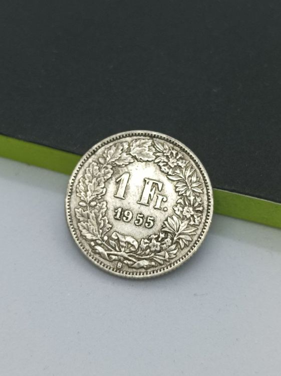 Schweiz 1 Franken 1955 sehr schön | Kaufen auf Ricardo