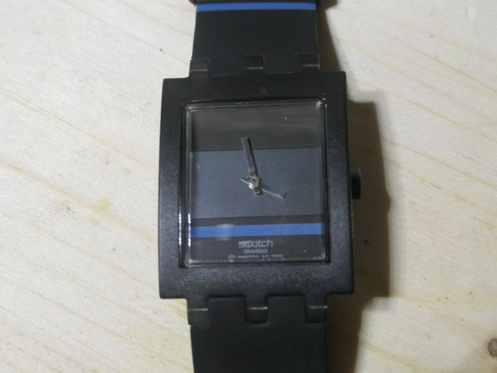 Swatch Square BLUE TOWN CLUB 2001 SUAG102, neue Batterie . | Kaufen auf ...