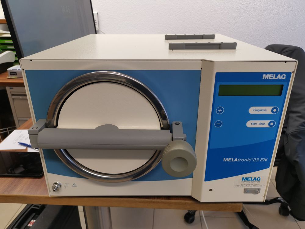 MELAG Melatronic 23EN Sterilisator mit Zubehör (Gebraucht) in für CHF ...