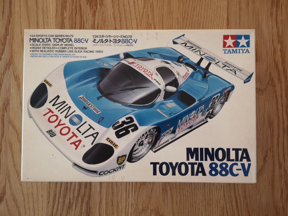 Minolta Toyota 88C-V (Tamiya – 1/24) (Gebraucht) in Bassersdorf für CHF ...