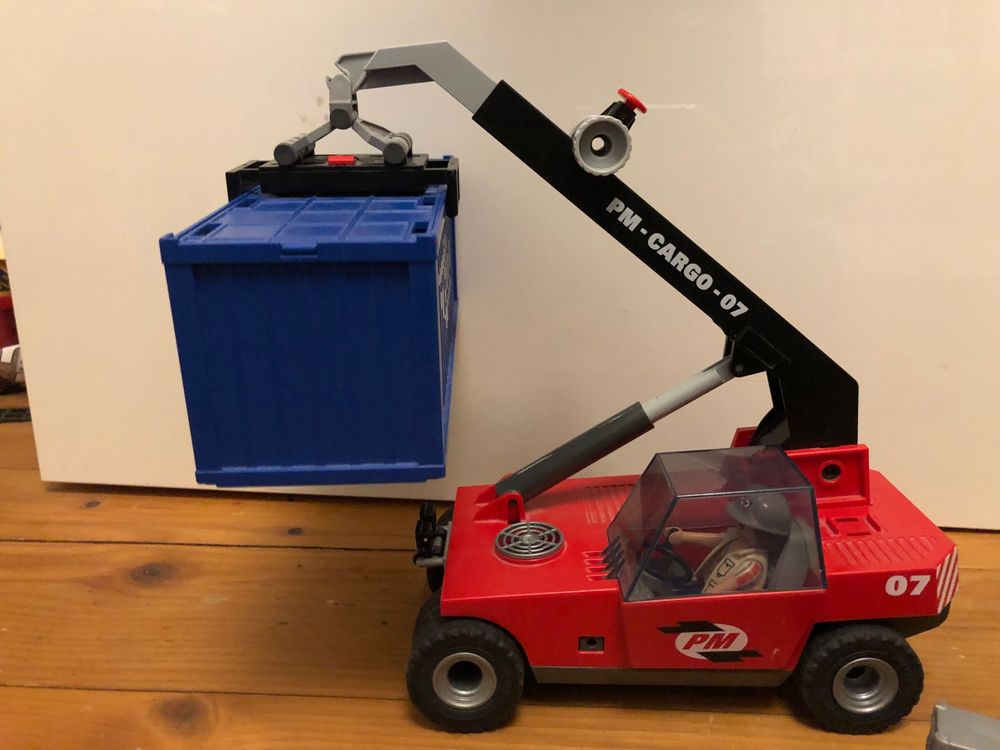 Playmobil Kran mit Container (Gebraucht) in Niederlenz für CHF 20 – mit ...