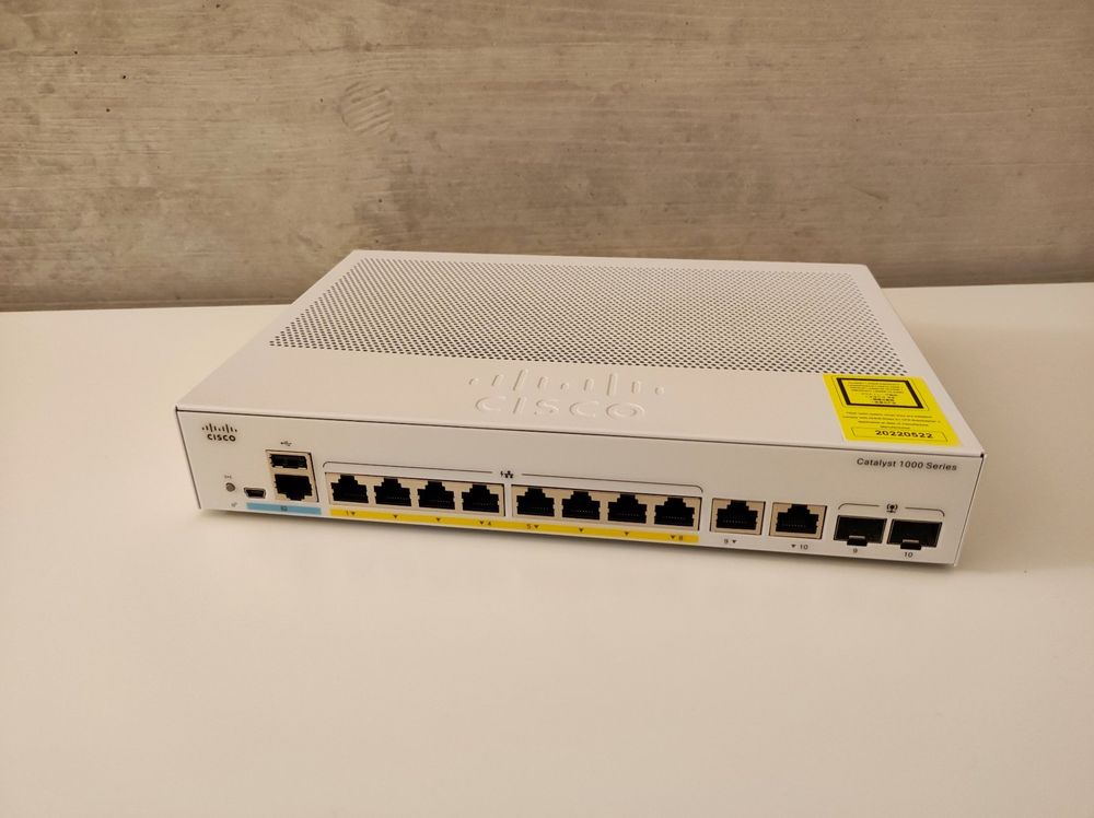 PoE+ Switch Cisco C1000-8P-E-2G-L 8 Port (Gebraucht) in Oberstammheim ...