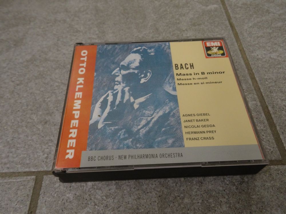 Otto Klemperer - Bach: Mass in B minor CD (Gebraucht) in Olten für CHF 6 – mit Lieferung auf ...
