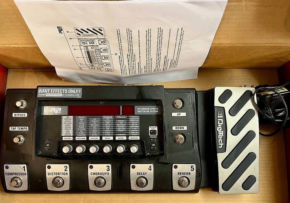 Pédale Multi-Effet guitare DIGITECH RP 500 (D'occasion) à Lausanne pour ...