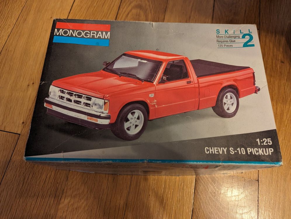 Monogram Chevy S-10 Pickup Modell to assemble 1:25 | Kaufen auf Ricardo