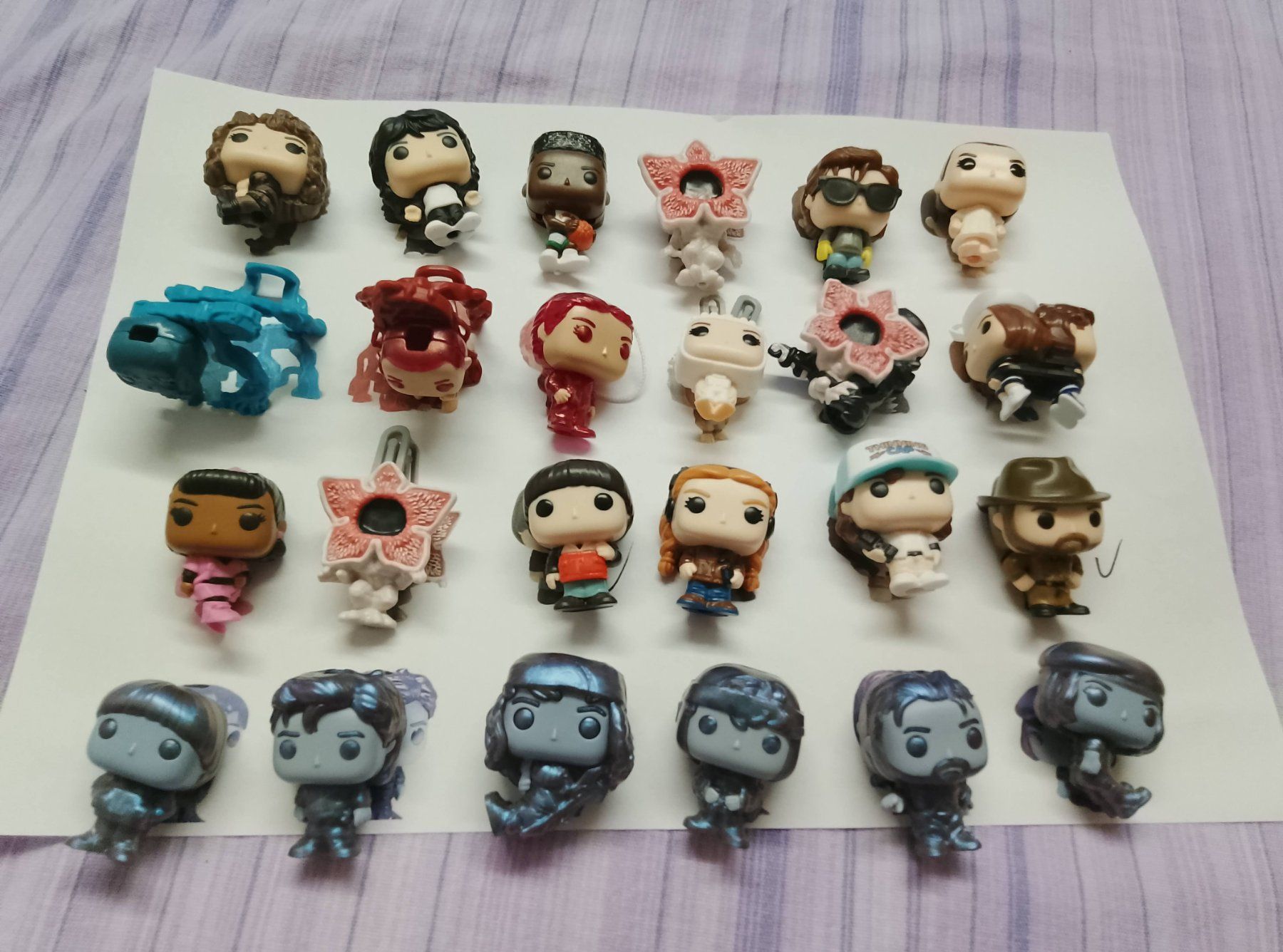 Stranger Things Funko Pop Kinder Joy - Komplett Set (Neu (gemäss ...