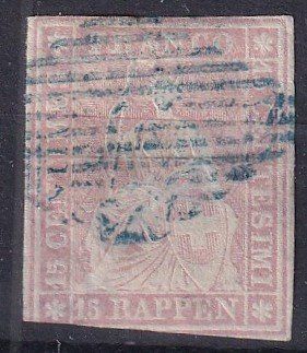 Strubel 24 hellrot mit blauer Raute! (Gebraucht) in Samnaun-Compatsch für CHF 11 – mit Lieferung ...