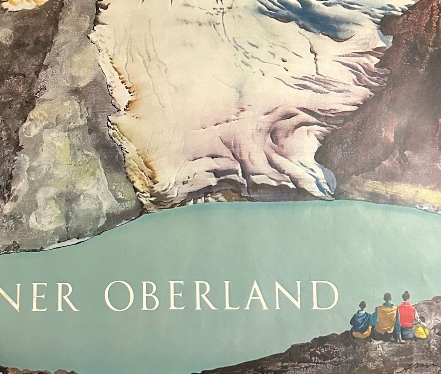 Hans Erni (1909-2015) Berner Berland Litho Plakat (Gebraucht) in Hochdorf für CHF 70 – mit ...