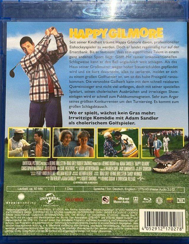 Happy Gilmore [Blu-ray] - Adam Sandler Komödie, Top! (Gebraucht) in ...