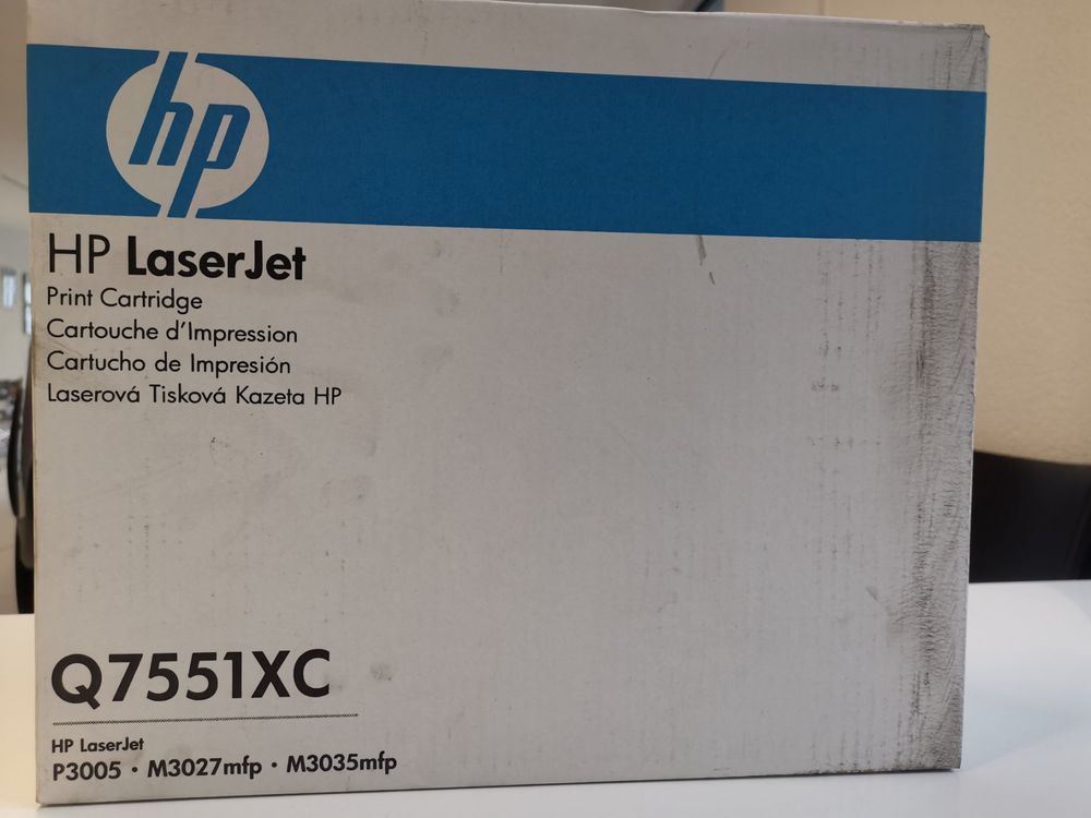 Toner HP Laserjet Q7551XC | Kaufen auf Ricardo