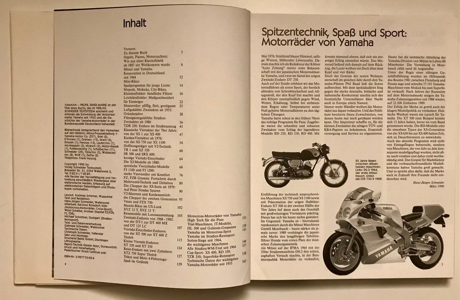 Yamaha - Profil einer Marke - Motorräder seit 1955 (Gebraucht) in ...