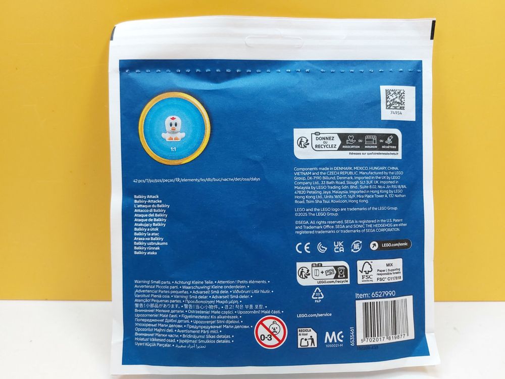 LEGO Sonic 30701 the Hedgehog - Balkiry - Attacke NEU (Neu und ...