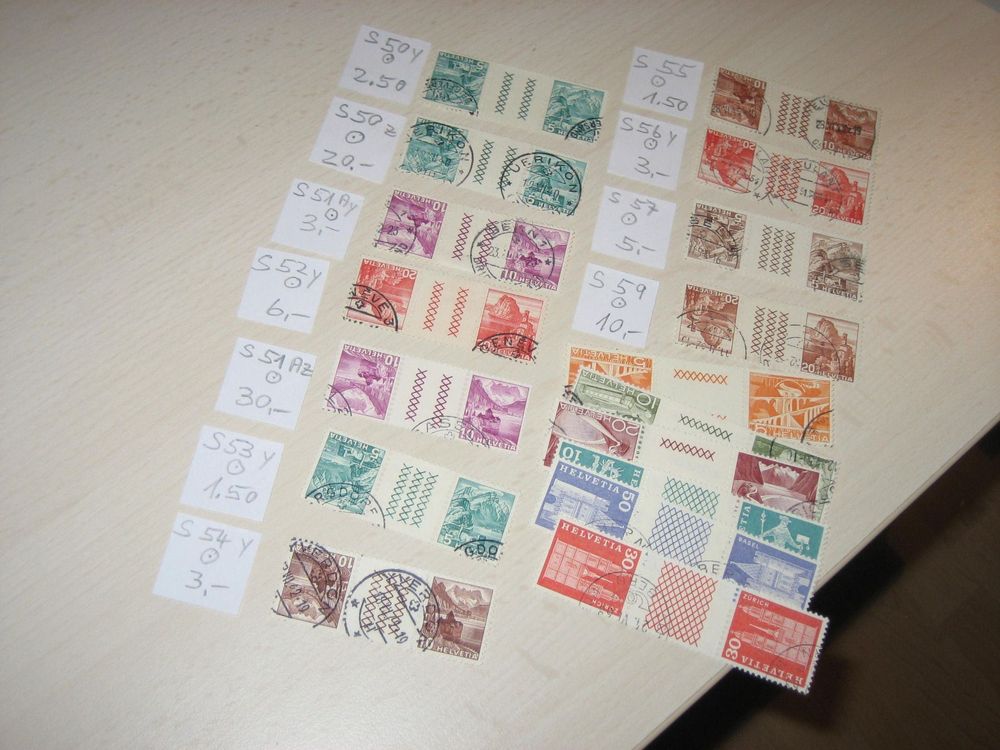 Kehrdrucke mit Zwischensteg ab 1.- | Kaufen auf Ricardo