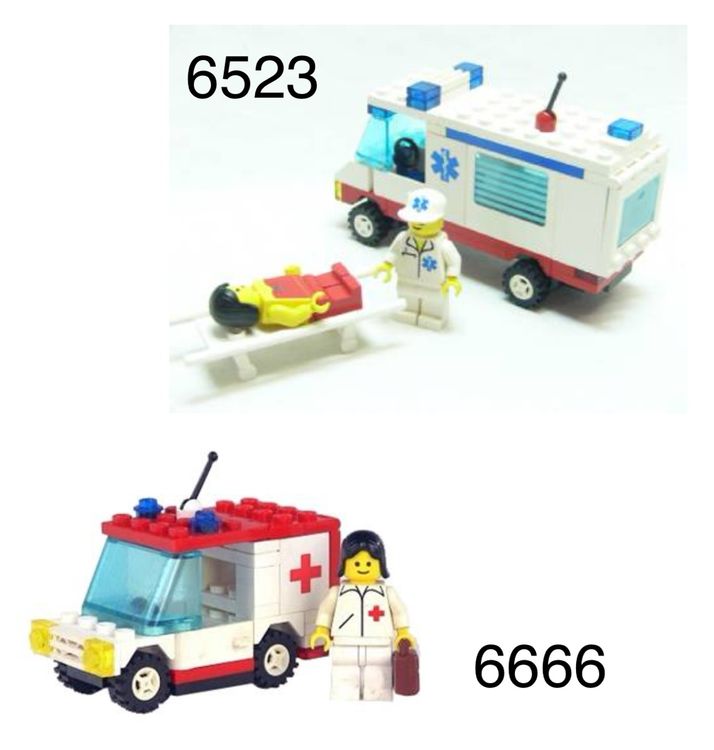 LEGO Krankenwagen Set 6523 & 6666 (Gebraucht) in Stansstad für CHF 28 ...