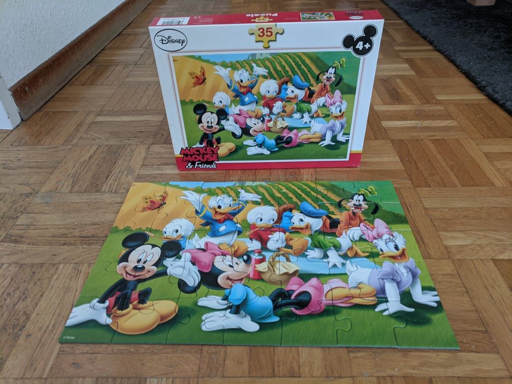 Mickey Mouse Puzzle Alter 4+ 35 teilig | Kaufen auf Ricardo