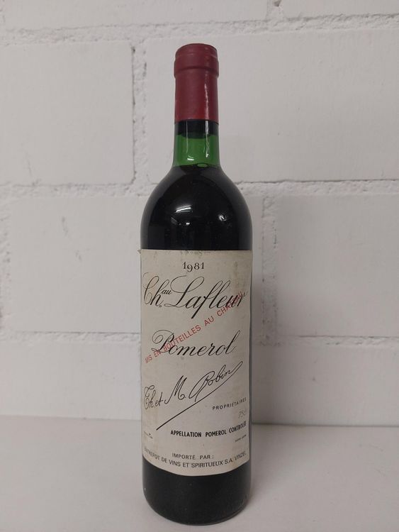 1 x 75 cl Chateau Lafleur 1981 (Neu (gemäss Beschreibung)) in Samstagern für CHF 213 – mit ...