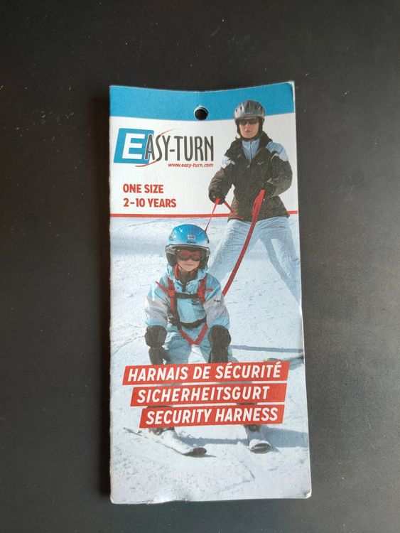 Easy-Turn Sicherheitsgurt zum Skifahren mit Kindern | Kaufen auf Ricardo