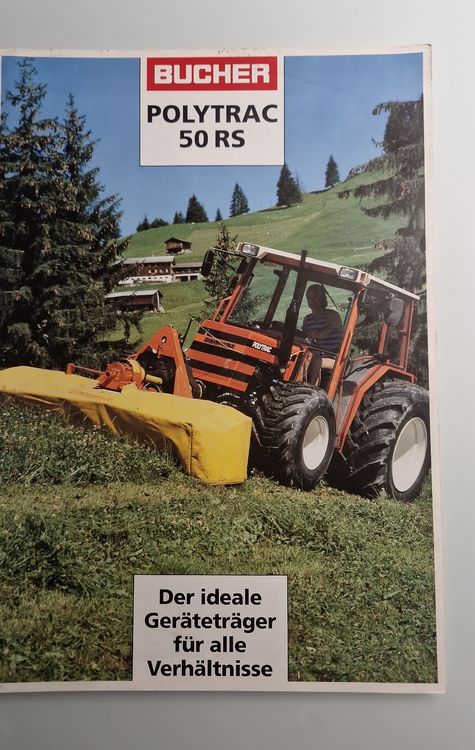 Bucher Polytrac Prospekt (Gebraucht) in Kirchlindach für CHF 23 – mit ...