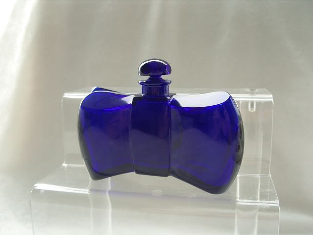 Vintage Blue Guerlain Parfumflacon Baccarat stamped (1937) (Gebraucht ...
