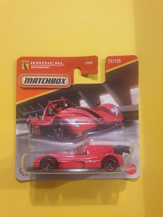 Matchbox RADICAL SR3 XXR (Neu und originalverpackt) in Oftringen für ...