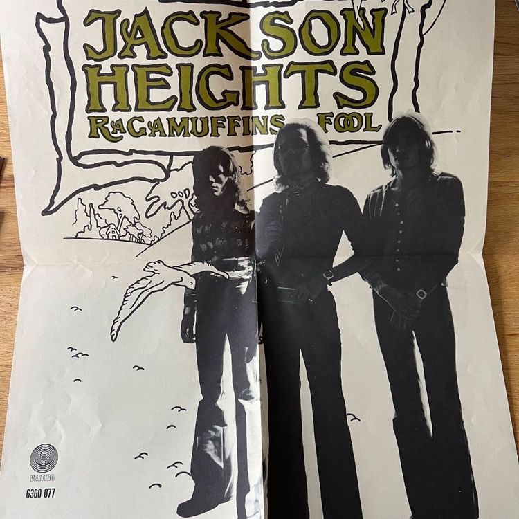 Jackson Heights - Ragamuffins Fool / 1. UK-Press. 1972 (Gebraucht) in ...