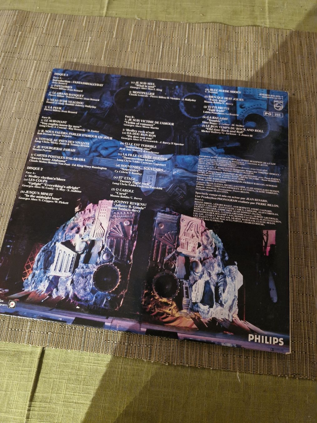 Vinyle Johnny Hallyday Palais des Sports 1982 - Collector (Gebraucht ...