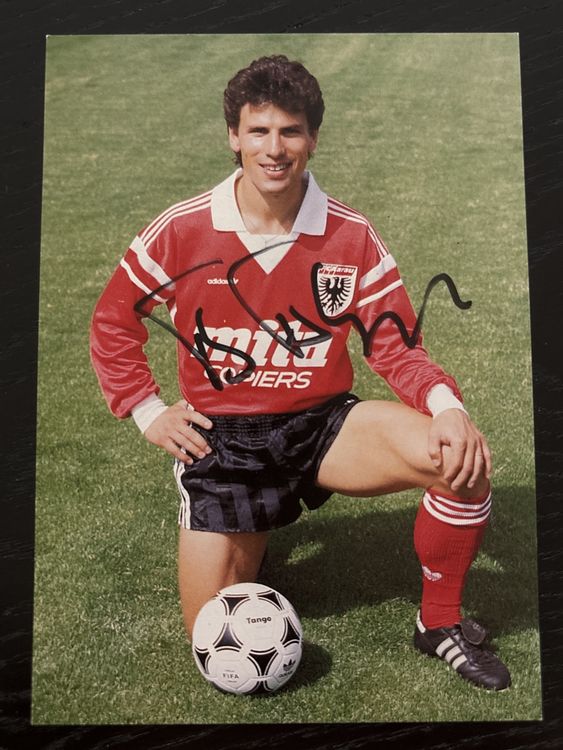 Signierte Karte Thomas Tschuppert FC Aarau Fussball (Gebraucht) in Uetendorf für CHF 5 – mit ...