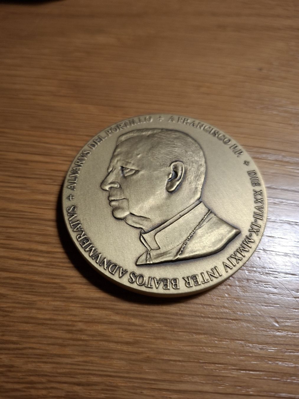 Gedenkmedaille Alvaro del Portillo, mit Etui top Zustand!! (Gebraucht ...