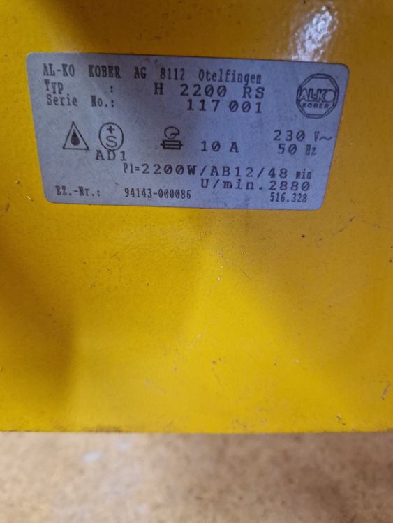 AL-KO Dynamic H 2200 RS Gartenhäcksler (Gebraucht) in Schwarzenbach SG ...