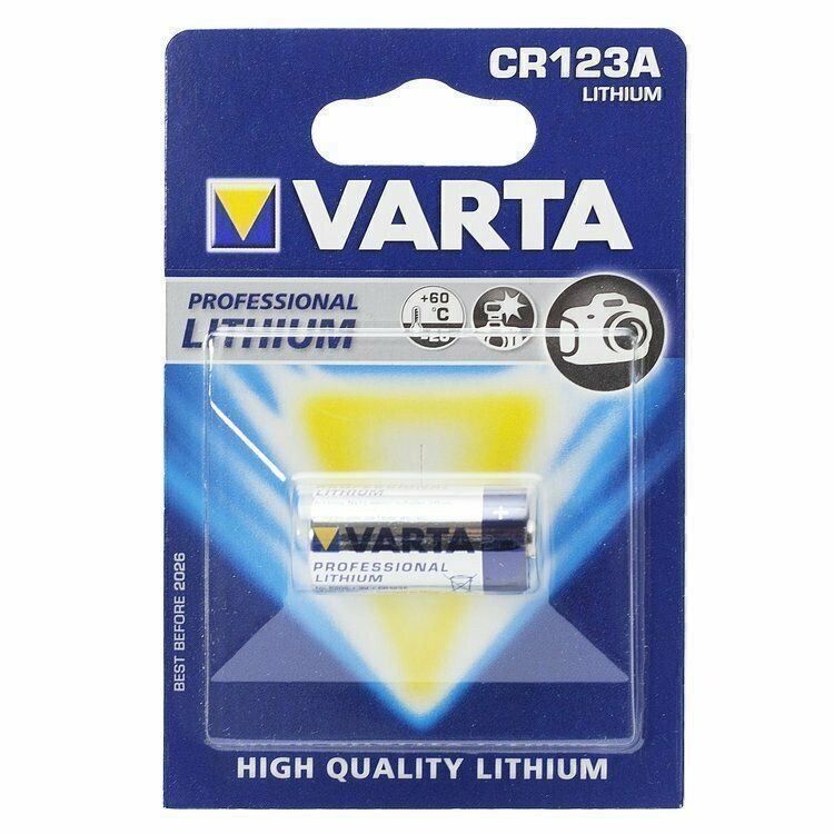 Varta Photo CR 123 A Lithium 2er Blister (Neu und originalverpackt) in ...