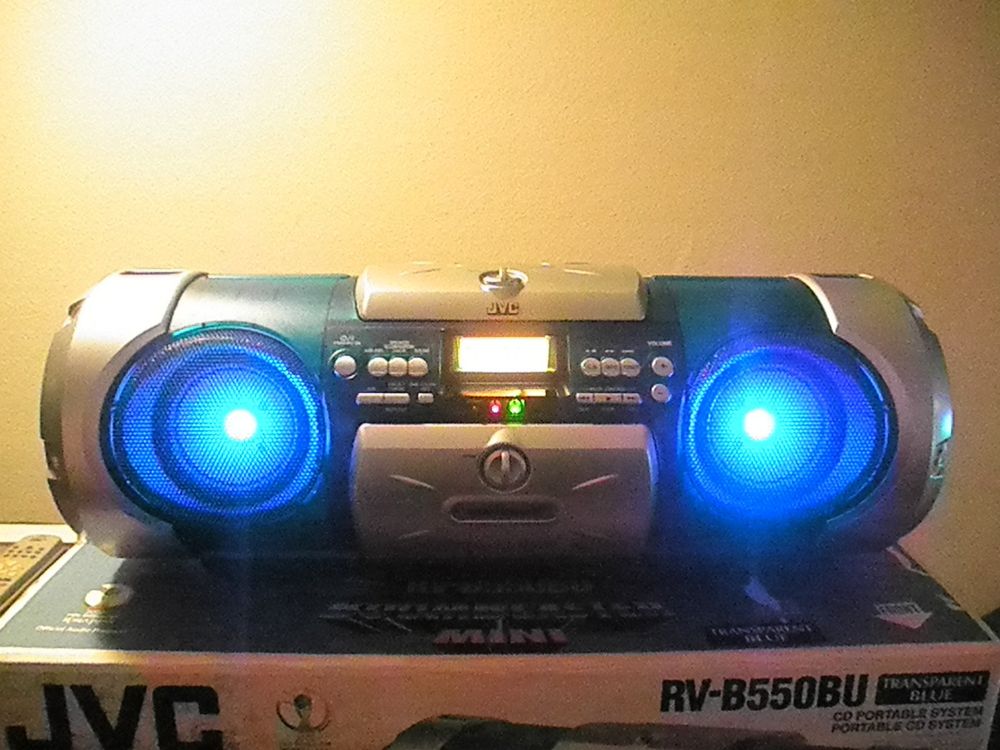 JVC BOOMBLASTER MINI RV-B550BU | Kaufen auf Ricardo