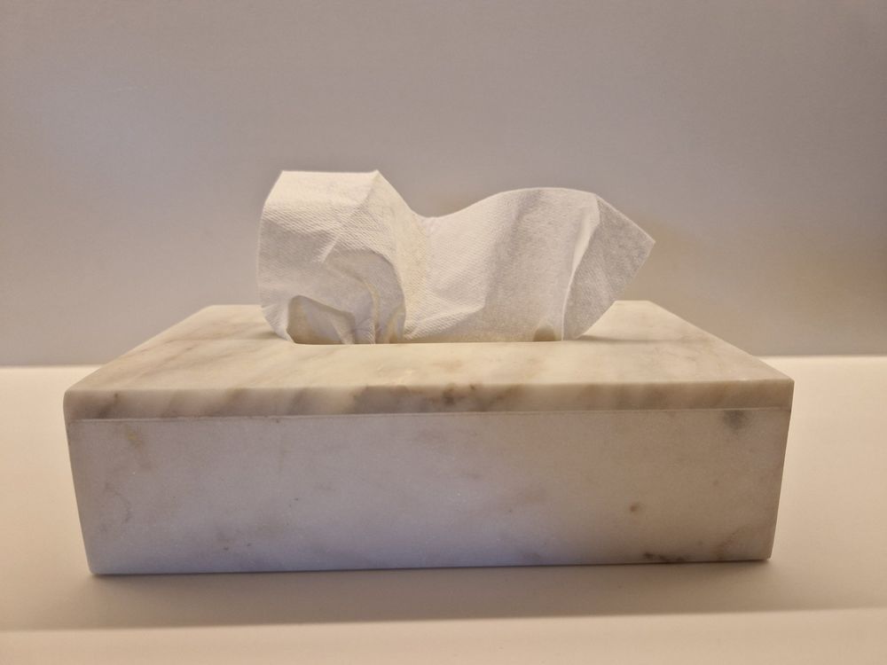 Marble tissue box | Kaufen auf Ricardo