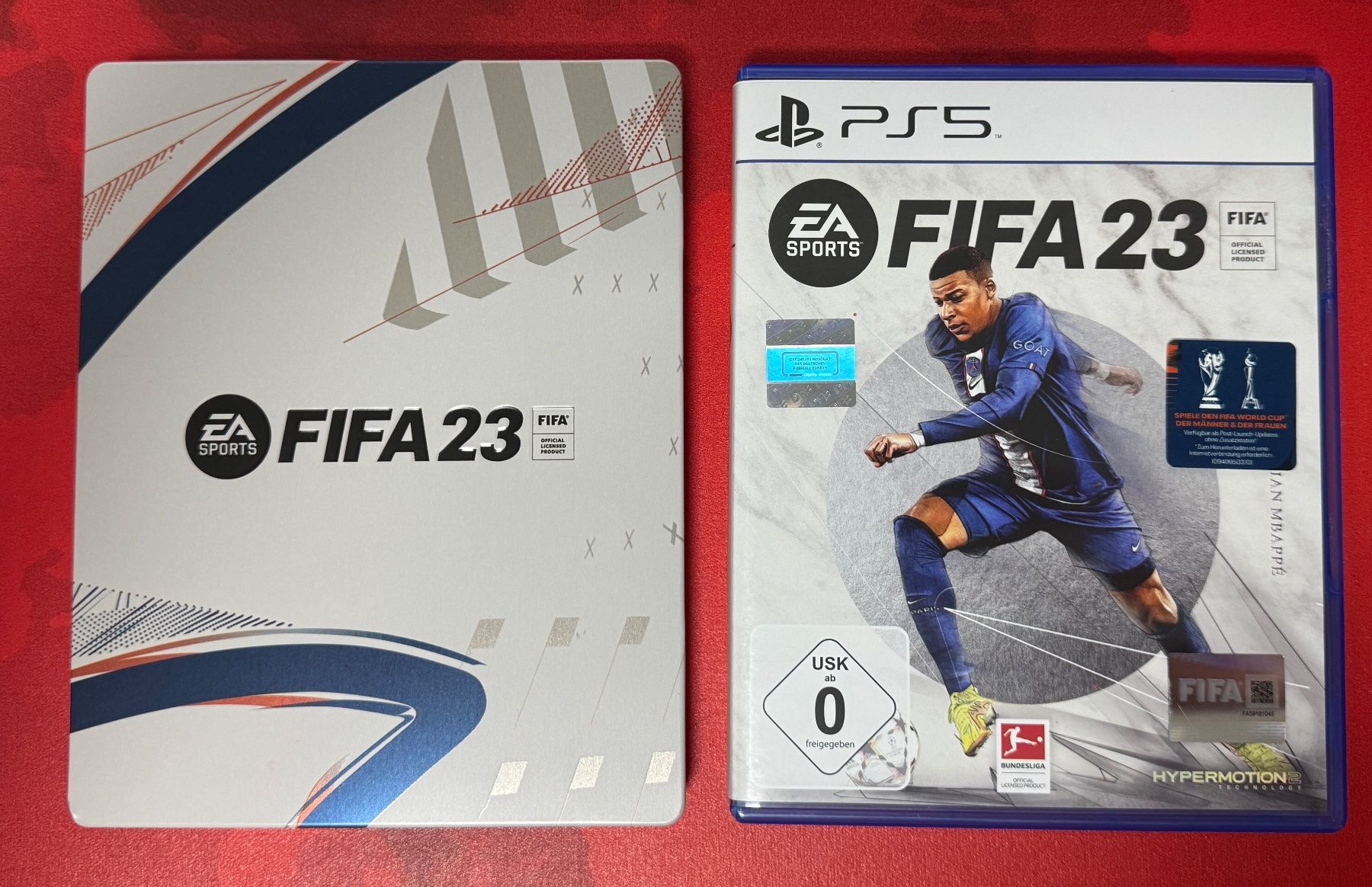 FIFA 23 PS5 mit Steelbook Edition - Top Zustand! (Gebraucht) in ...