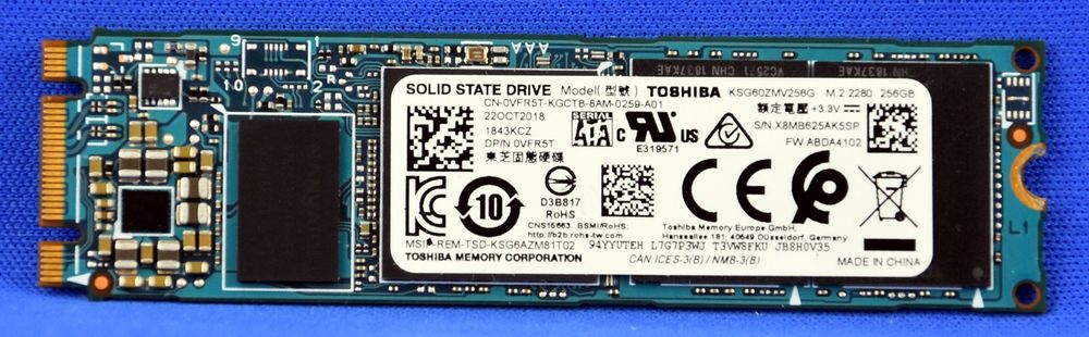 TOSHIBA M.2 SSD 256GB | Kaufen auf Ricardo