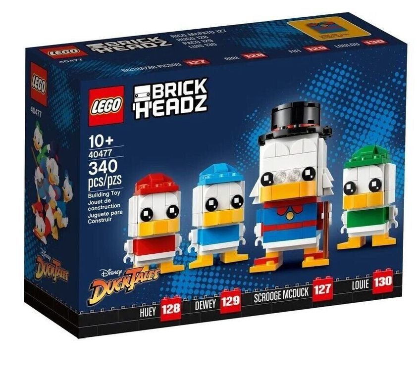 LEGO 40477 Brickheadz Dagobert, Tick,Trick & Track | NEU&OVP (Neu und ...