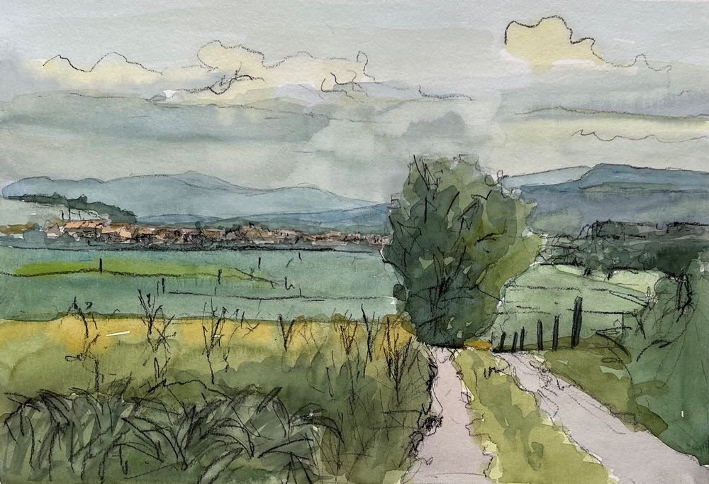 Hans LANZ, Kieswerk Dübendorf Aquarell (Gebraucht) in Zürich für CHF 5 ...