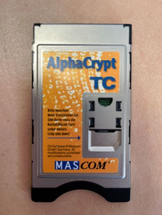 Sat CI Modul AlphaCrypt TC (Gebraucht) in für CHF 1 – mit Lieferung auf ...