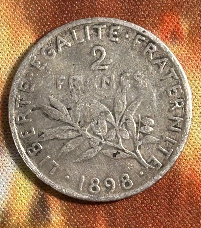 Monnaie française de deux francs de 1898 (Gebraucht) in Carouge GE für ...